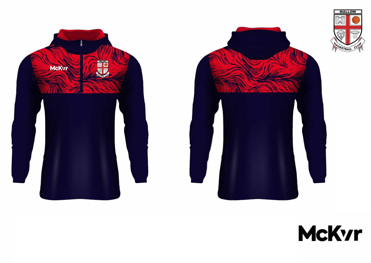 Mallow Basketball McKvr Boost Quarter Zip Hoodie – McKeever Sports IE