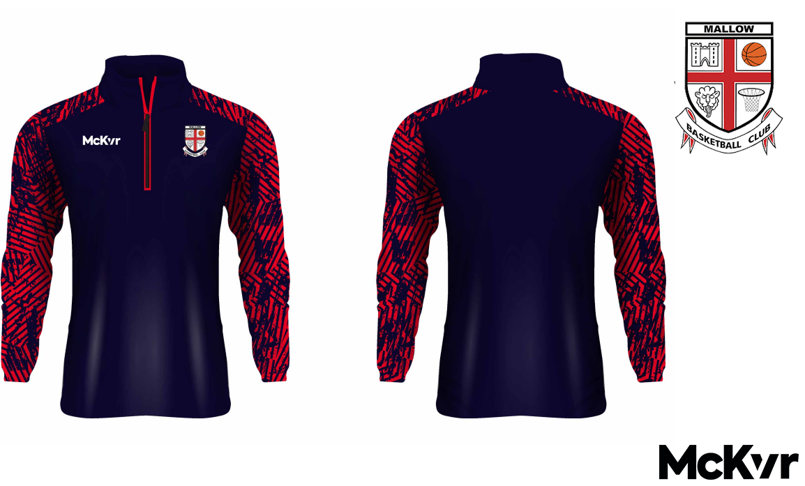 Mallow Basketball McKvr Boost Plus Quarter Zip – McKeever Sports IE